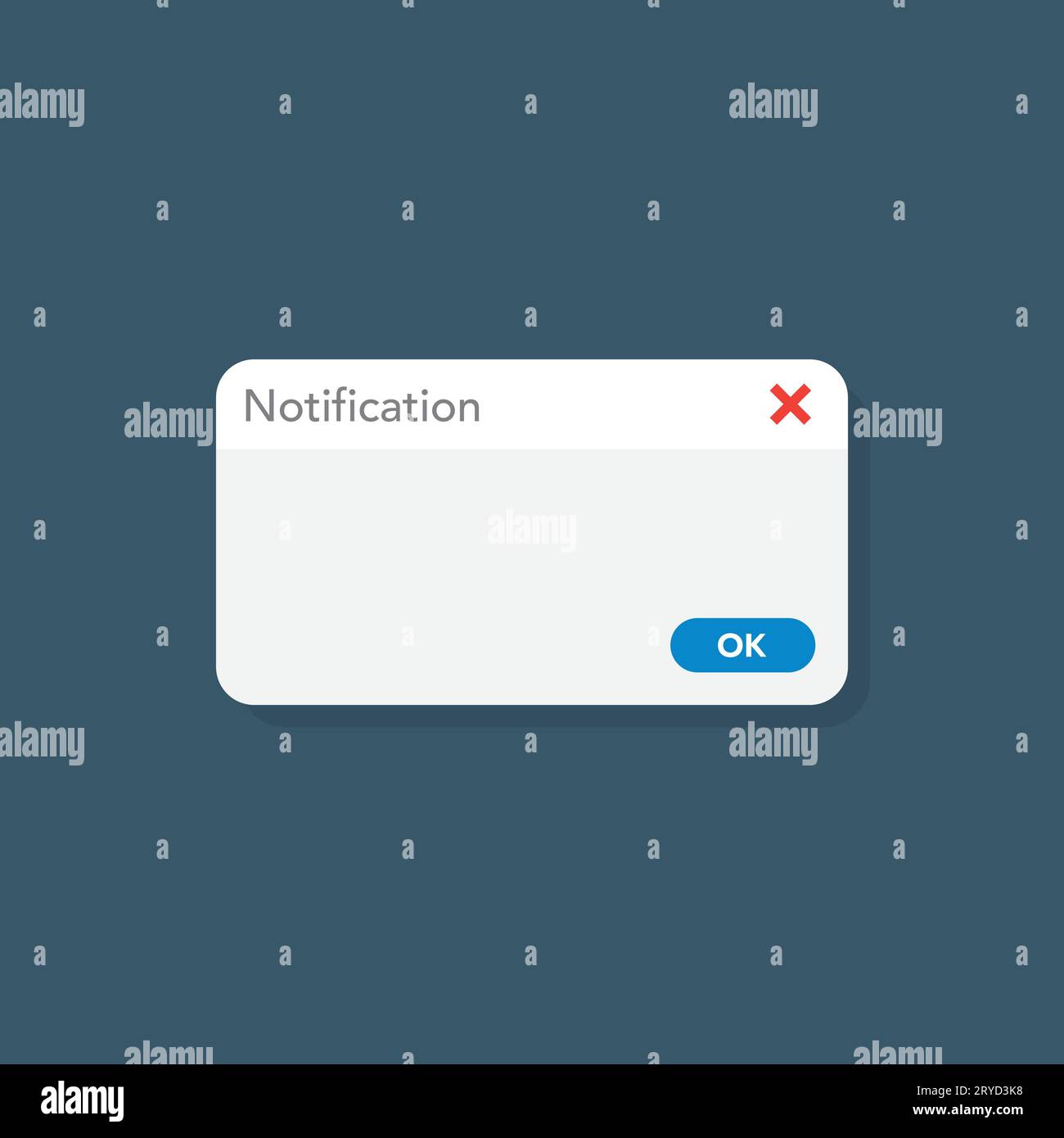 New message icon in flat style. Incoming inbox email vector illustration on isolated background ...