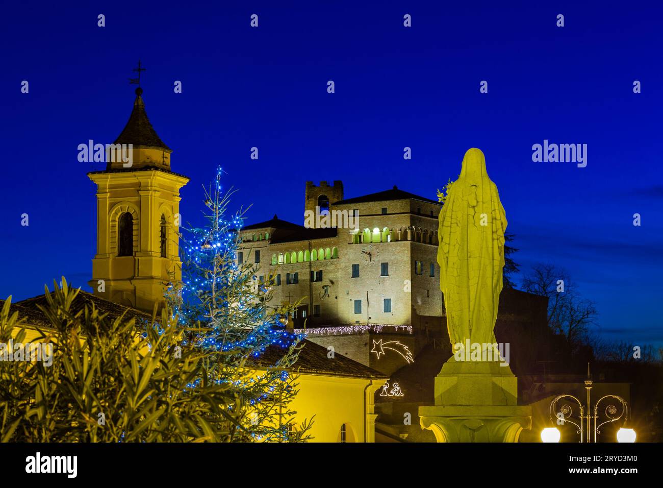 Back of The Blessed Virgin Mary Stock Photo - Alamy