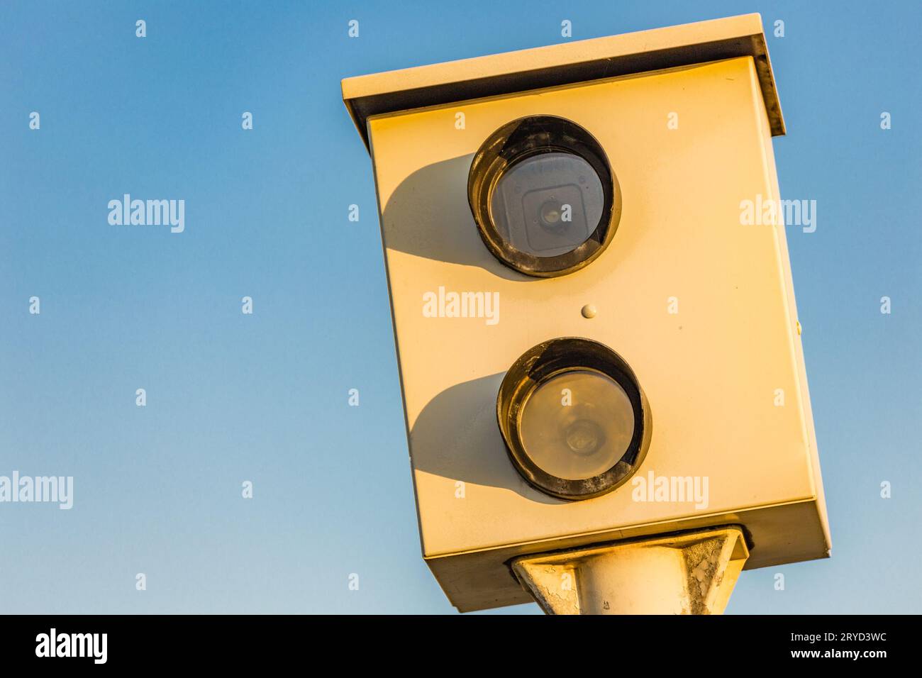Speed trap camera Stock Photo - Alamy