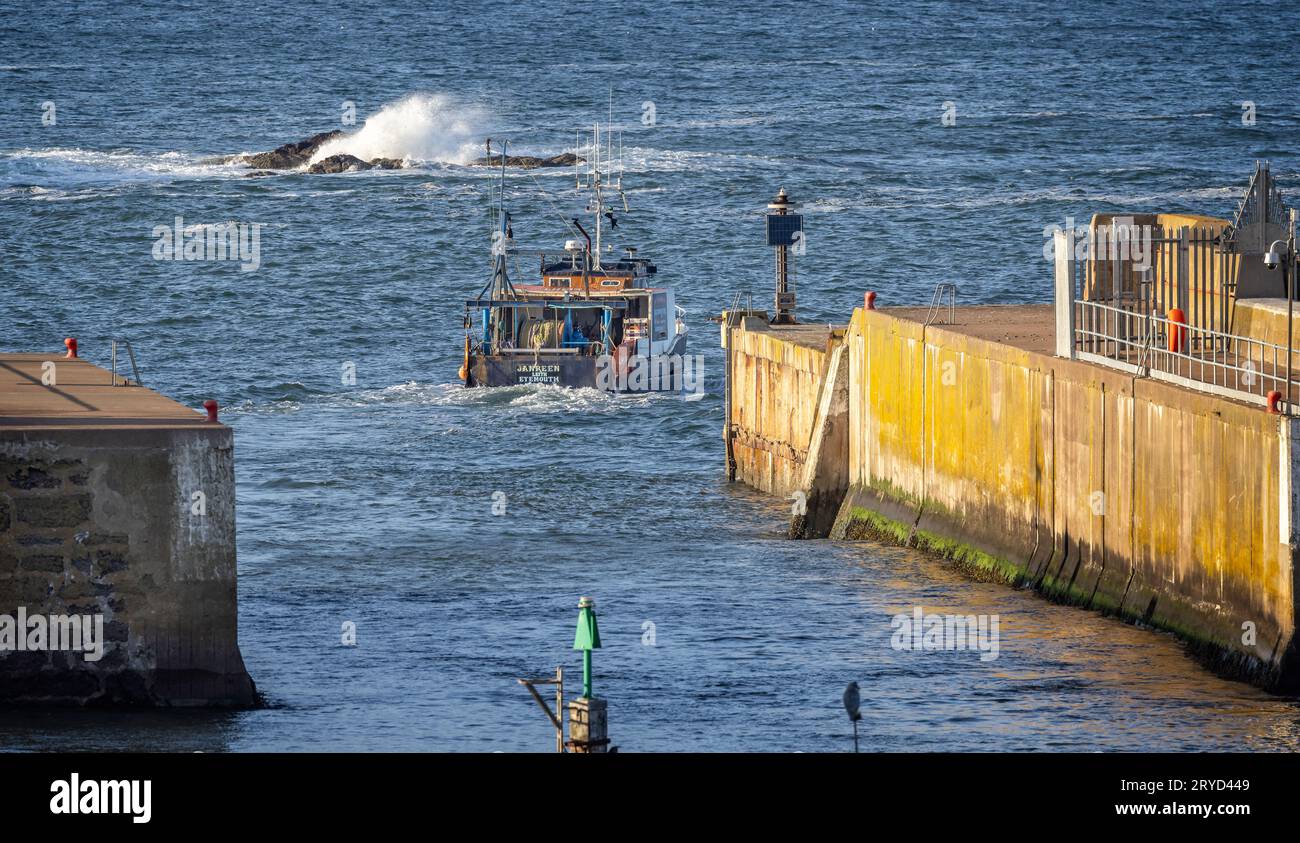 Trawler fishing eyemouth hi-res stock photography and images - Alamy