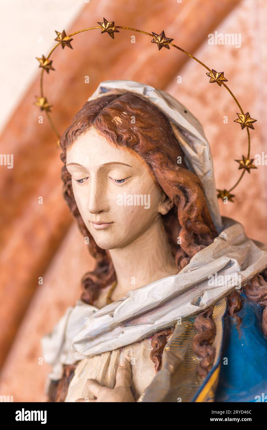 The Blessed Virgin Mary Stock Photo - Alamy
