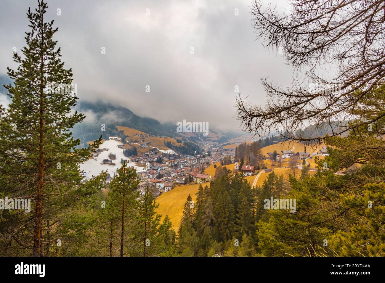 Village of alpine valley hi-res stock photography and images - Alamy