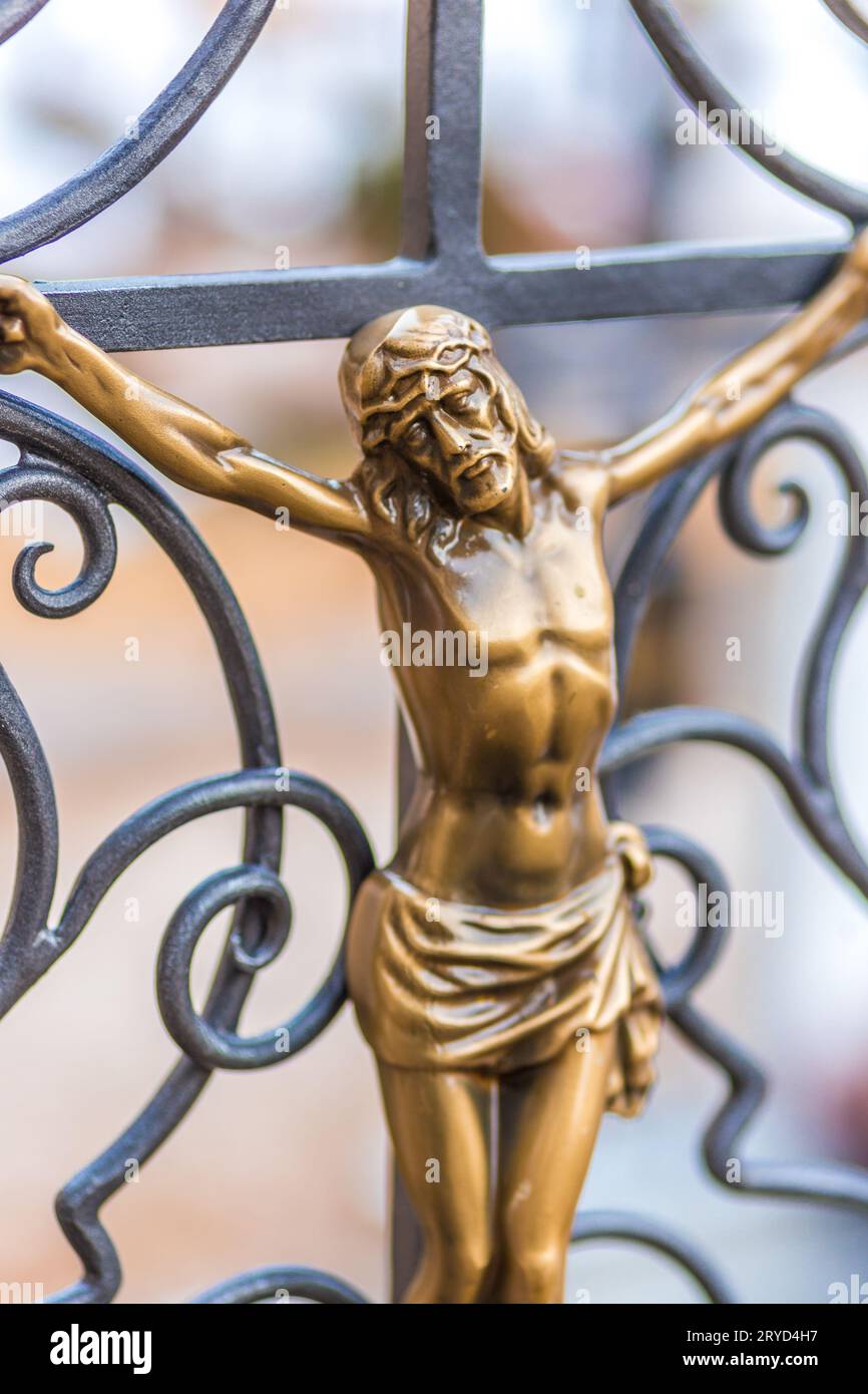 Crucifixion of Jesus Christ Stock Photo - Alamy
