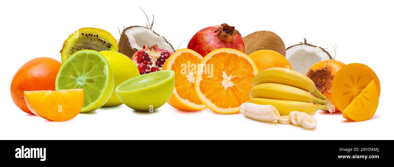 Various tropical fruits Stock Photo - Alamy