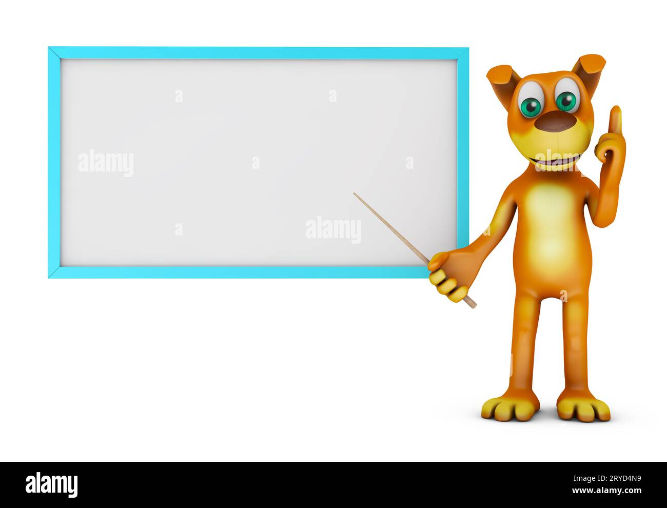 Dog and board Stock Photo - Alamy