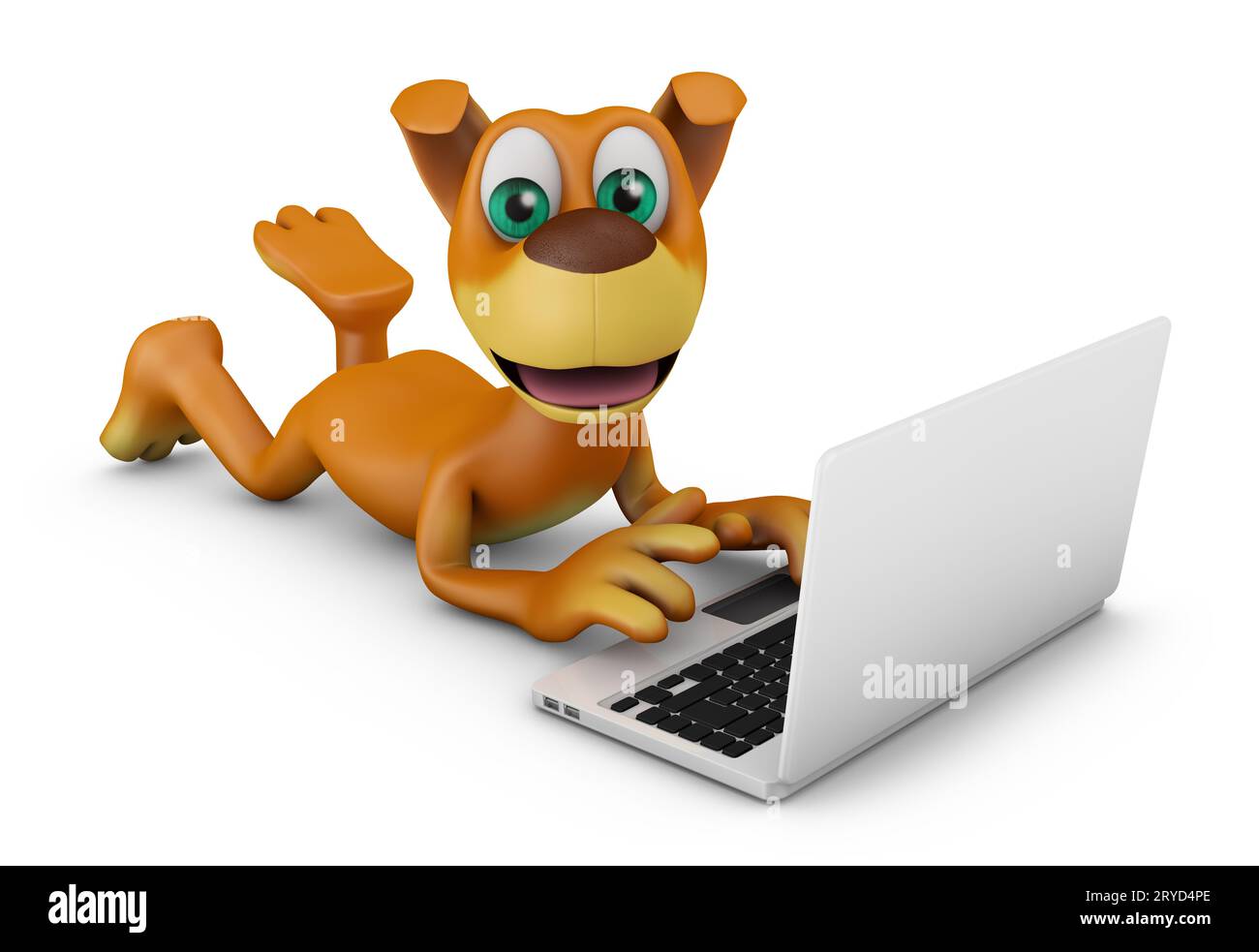 Render of a laptop hi-res stock photography and images - Alamy