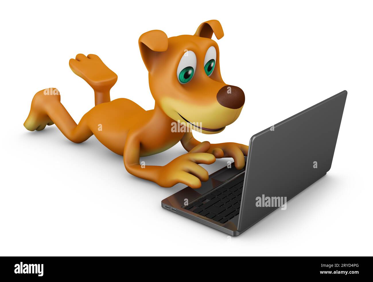 Browsing dog Cut Out Stock Images & Pictures - Alamy