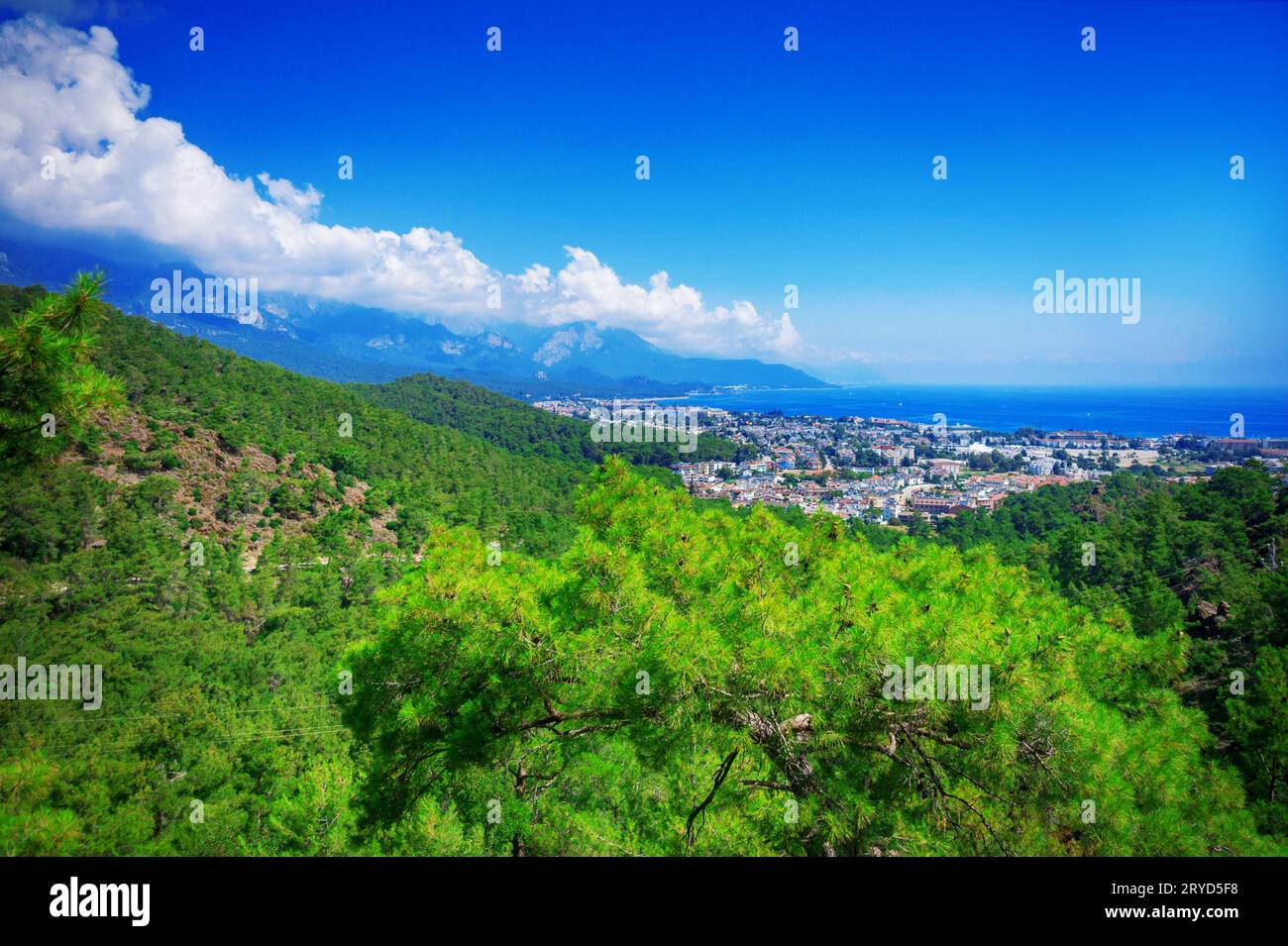 Landscape kemer resort town beautiful hi-res stock photography and ...