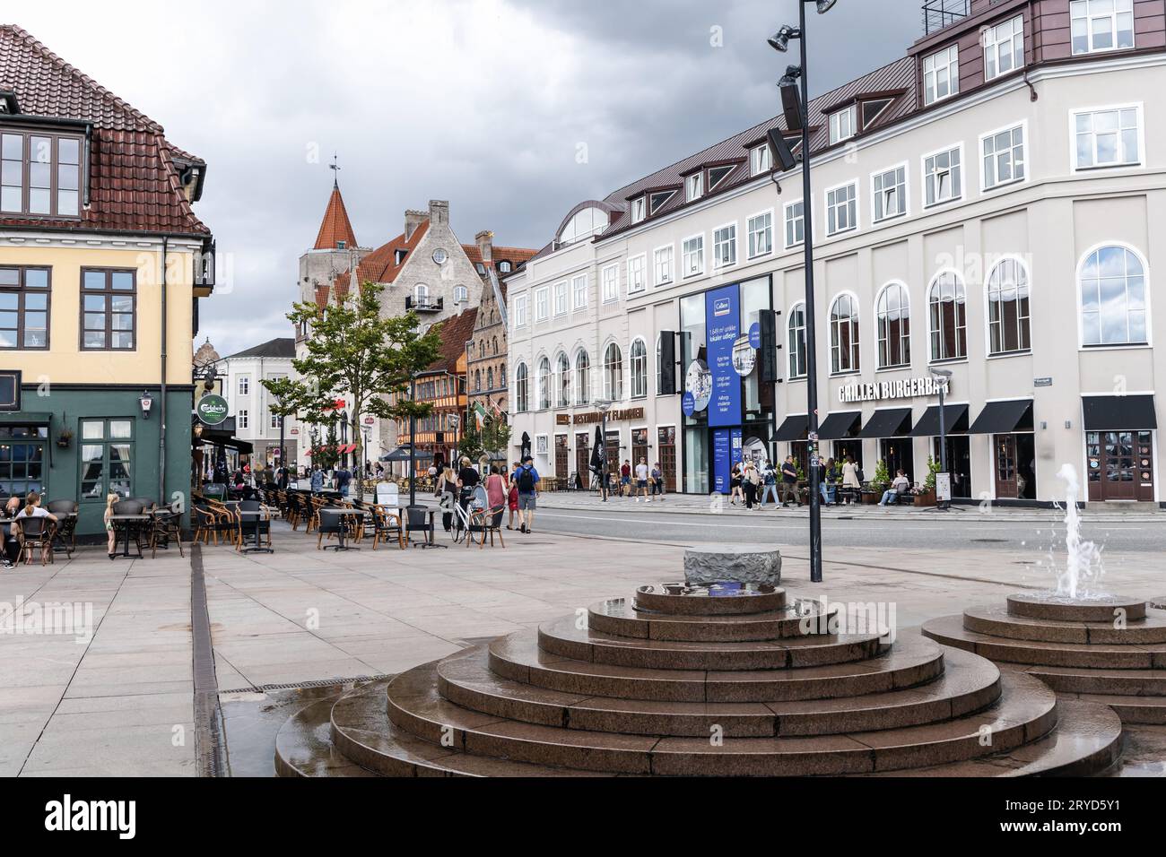 Denmark bridge aalborg hi-res stock photography and images - Alamy