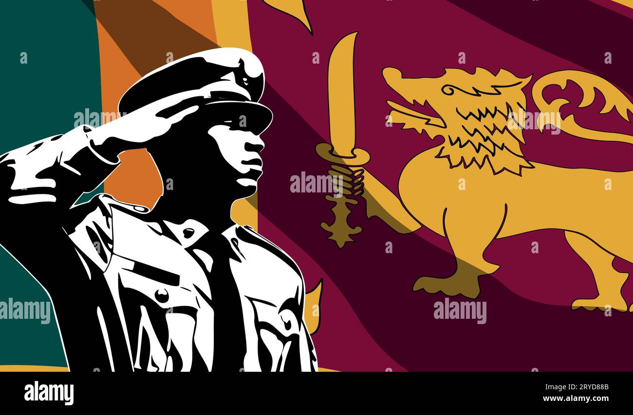 Sri lanka army Stock Vector Images - Alamy