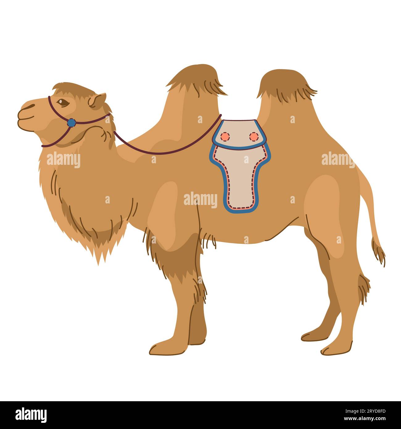 Cartoon camel Cut Out Stock Images & Pictures - Alamy