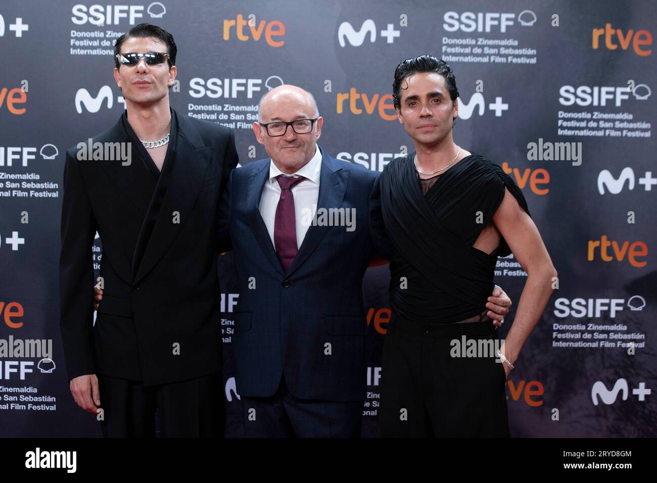 Javier Calvo, Javier Ambrossi and Jose Luis Rebordinos attend the Red ...