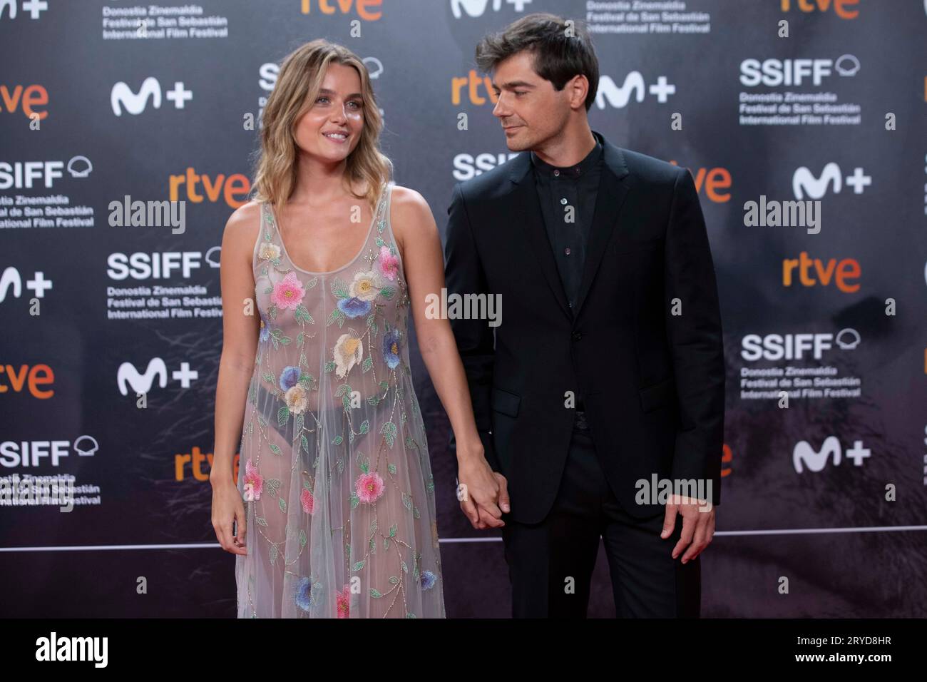 Kelly Bailley and Lourenço Ortigão attend the Red Carpet La Mesias ...