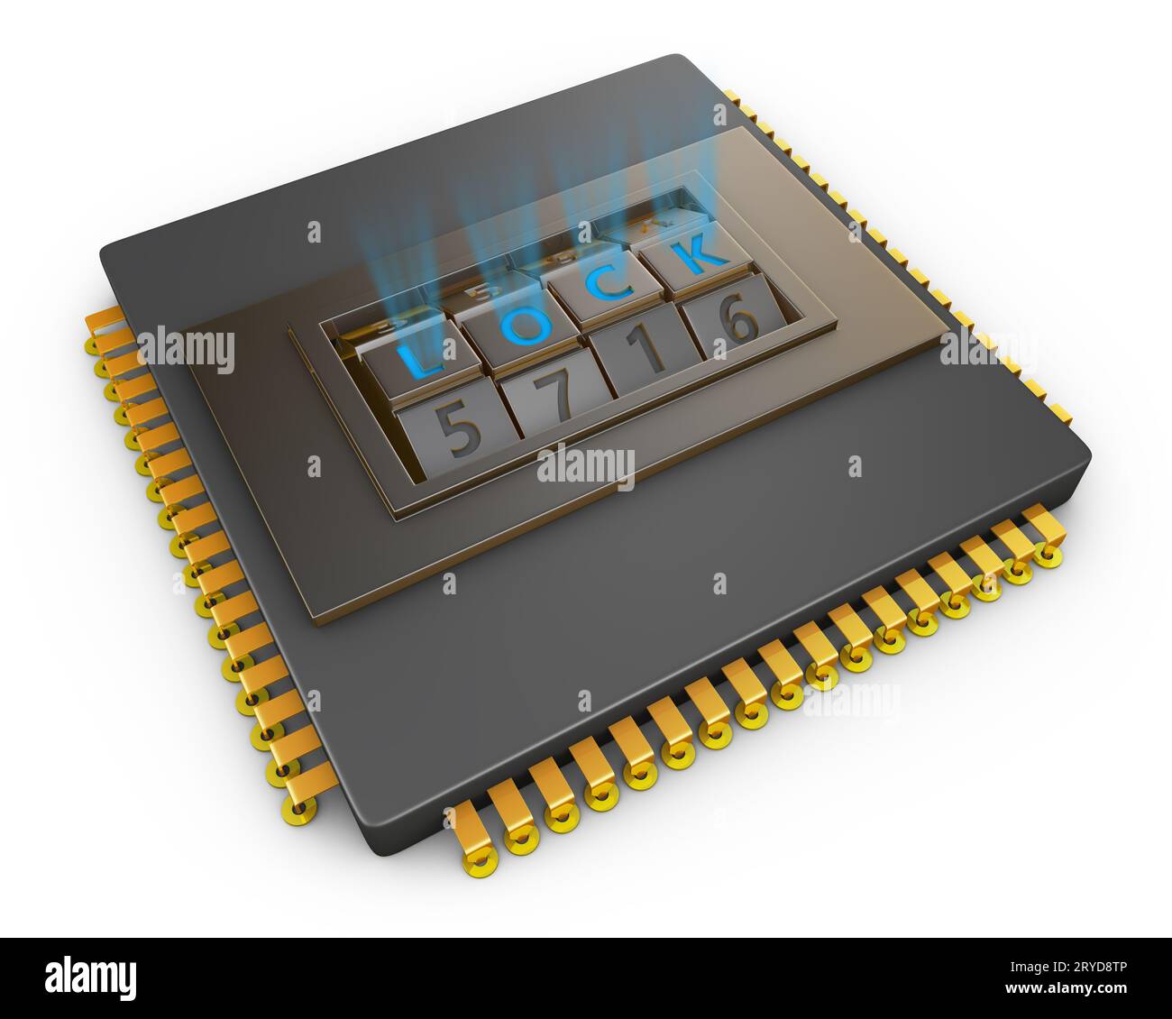 Electronic lock microprocessor hi-res stock photography and images - Alamy