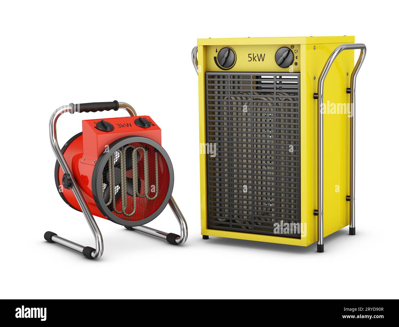 Industrial heat fans Stock Photo - Alamy