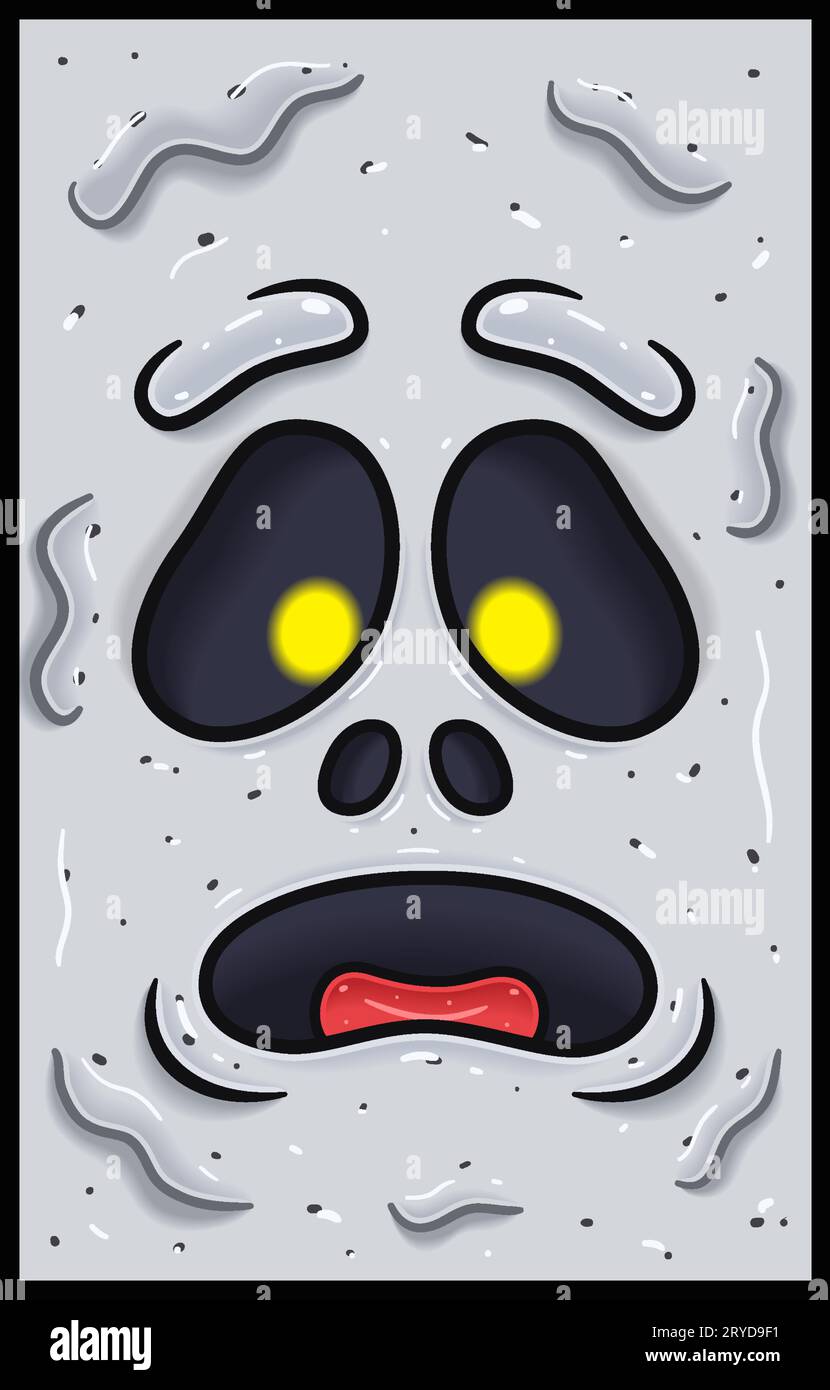 Ghost face Stock Vector Images - Alamy