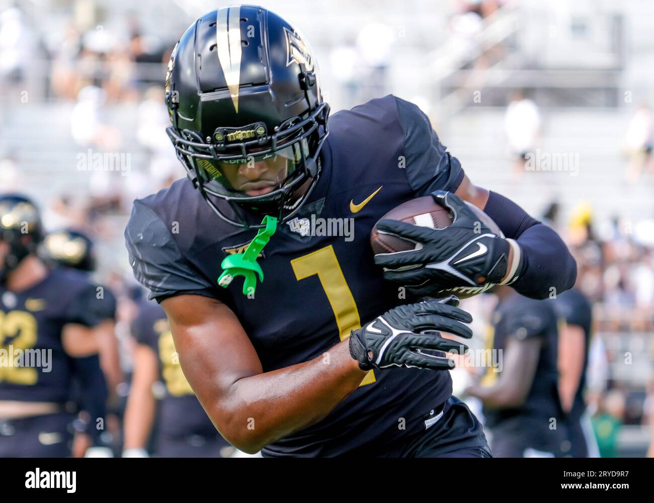 ORLANDO, FL - SEPTEMBER 30: UCF Knights wide receiver Javon Baker (1 ...
