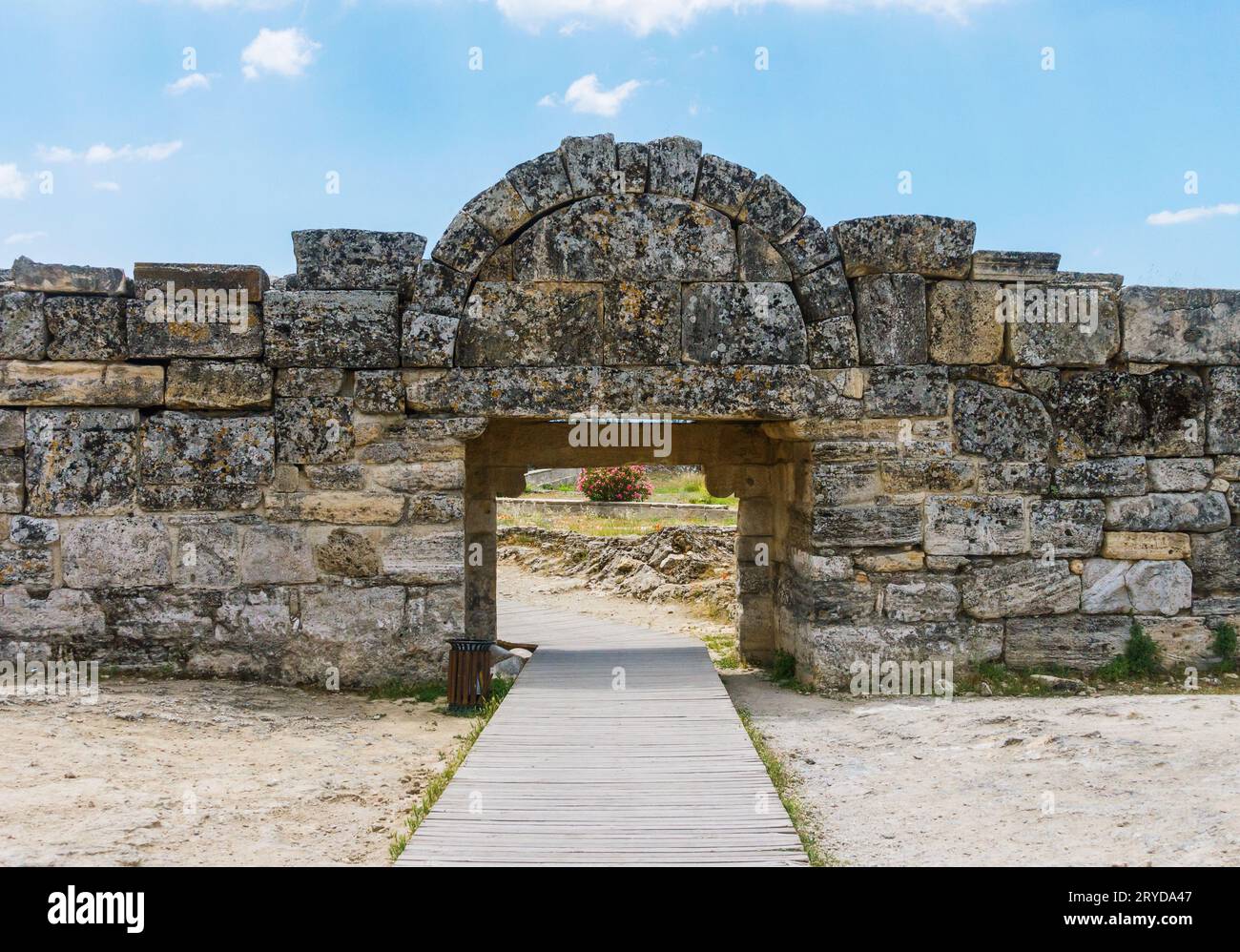 Heropolis near Pamukkale Stock Photo - Alamy