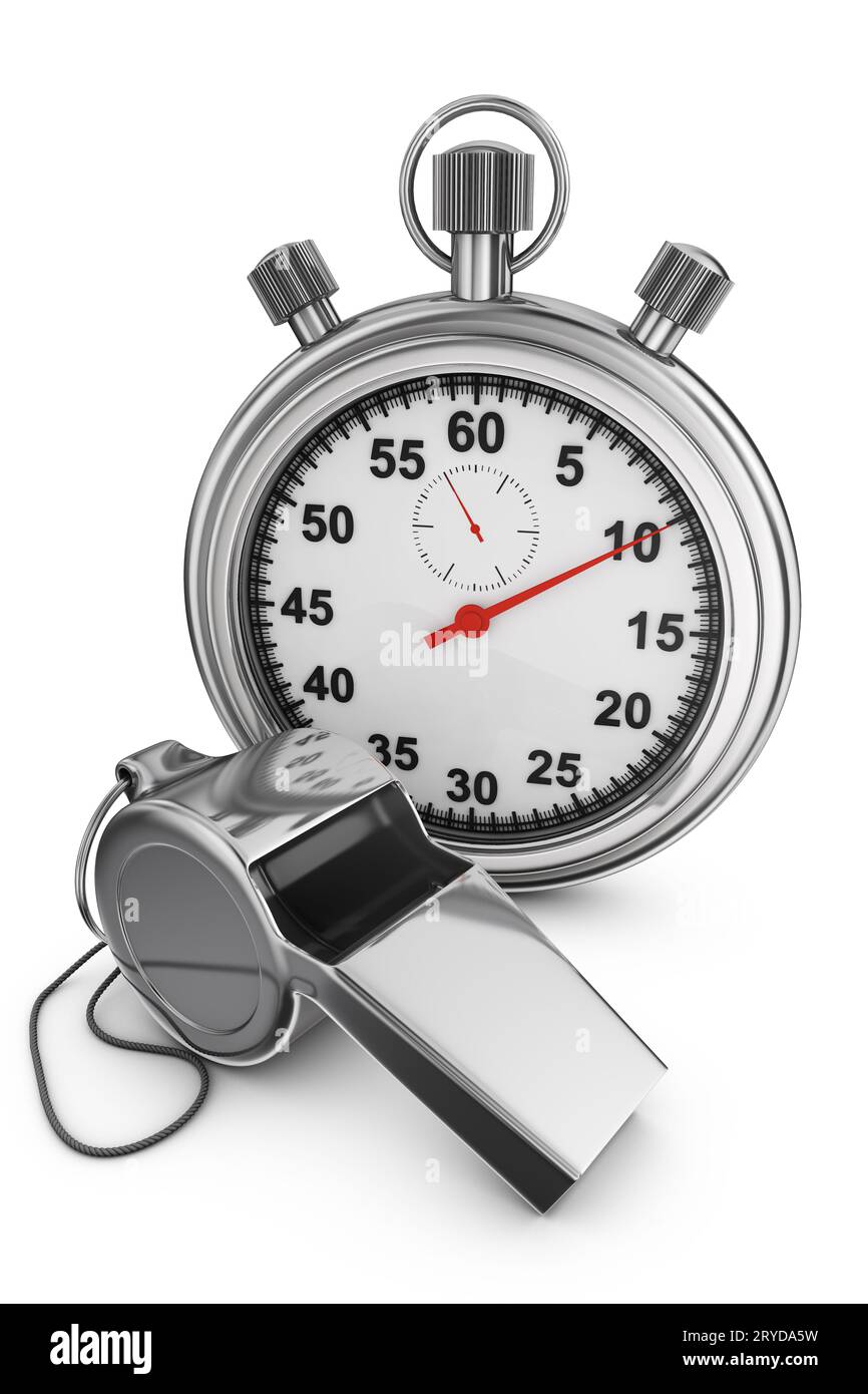 Stop clock watch referee hi-res stock photography and images - Alamy