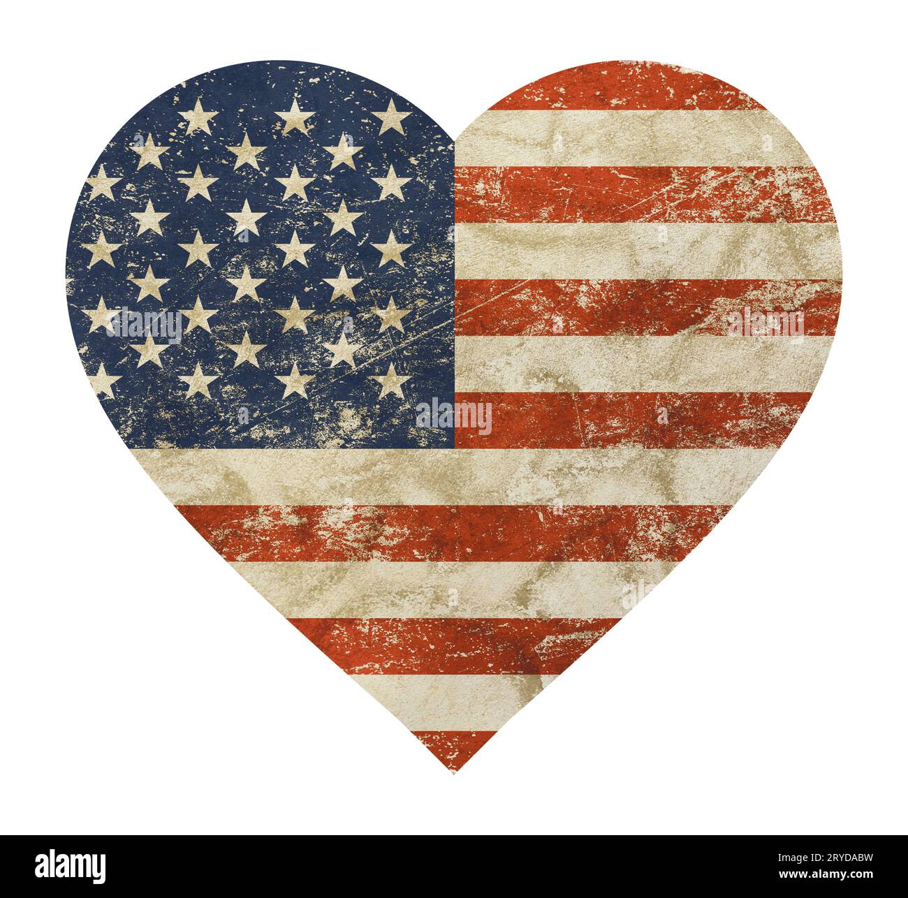 Dirty old american flag hi-res stock photography and images - Alamy