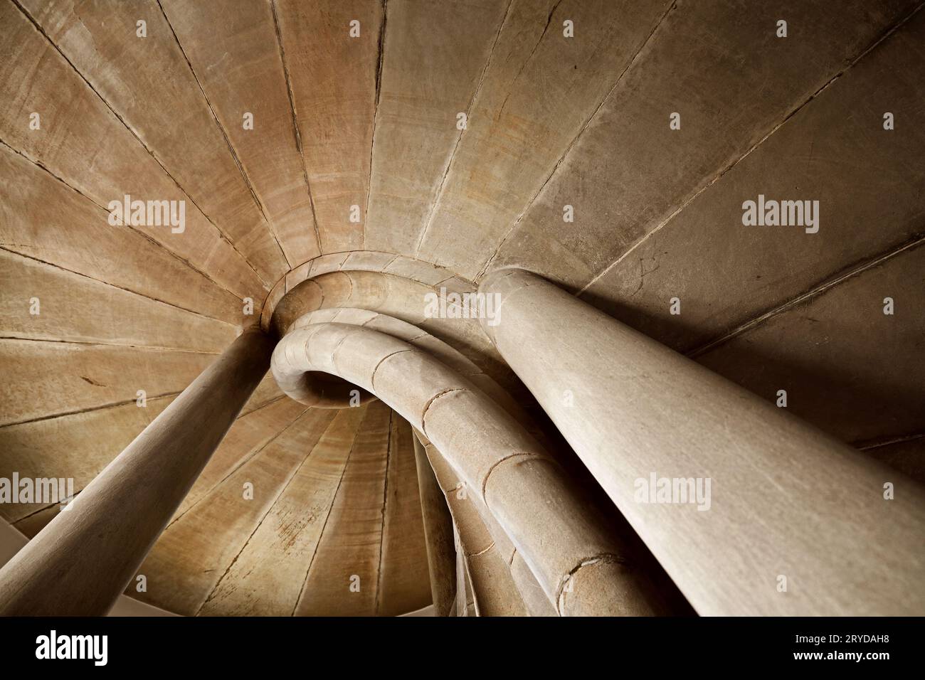 Gothic castle interior stairs hi-res stock photography and images - Alamy