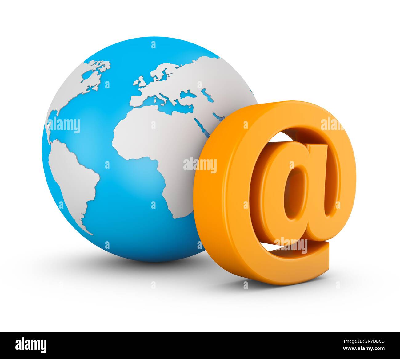 E globe Cut Out Stock Images & Pictures - Alamy