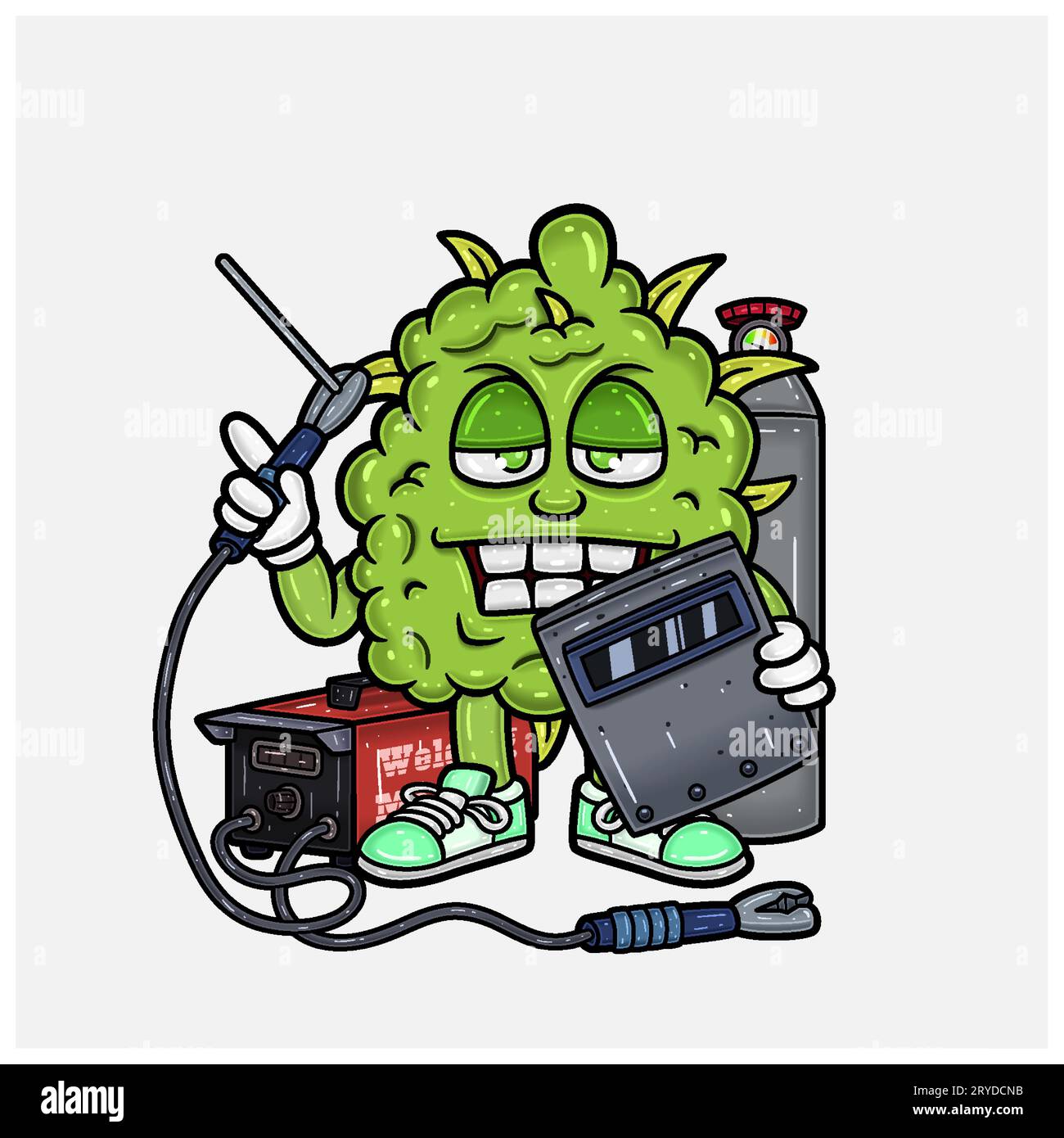 Metalwork business design Stock Vector Images - Alamy