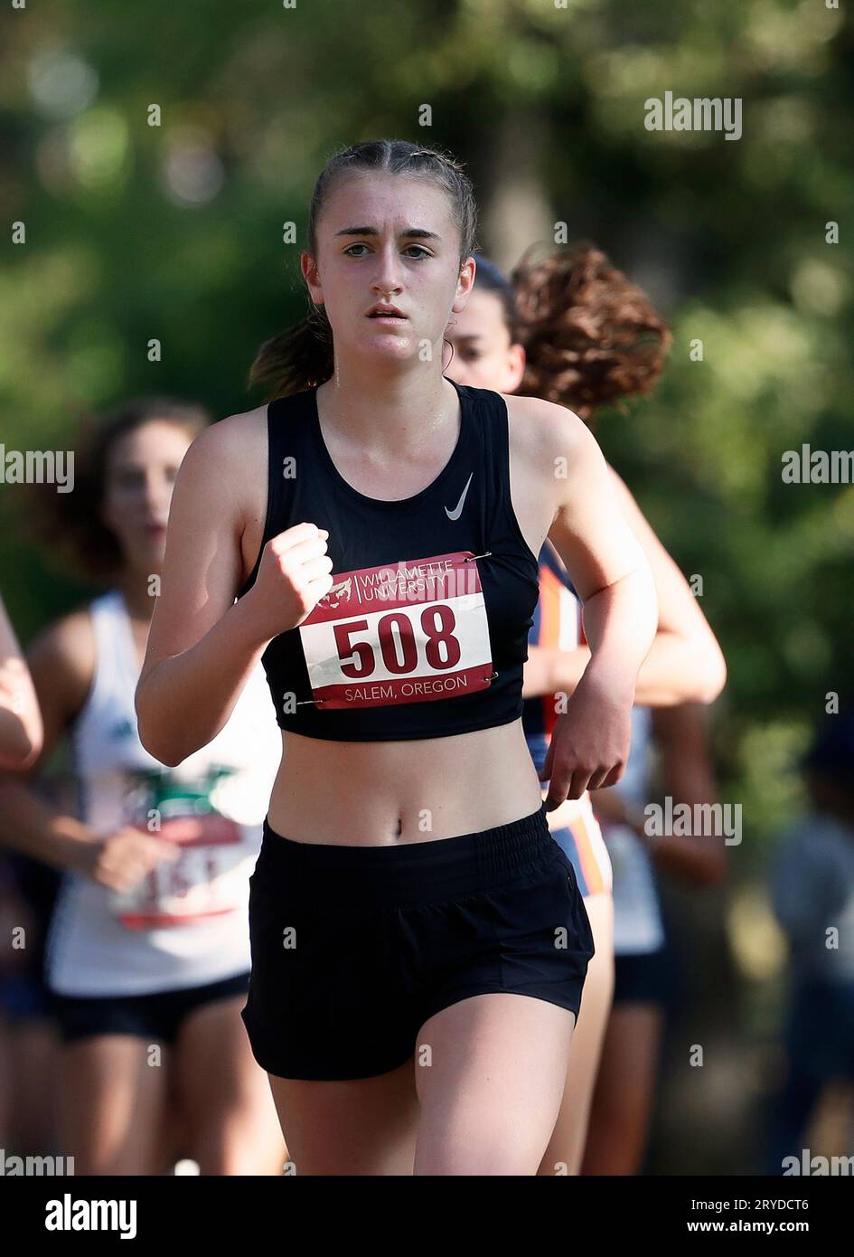 Bush Park, Salem, OR, USA. 30th Sep, 2023. Gracie Buzzell, running ...