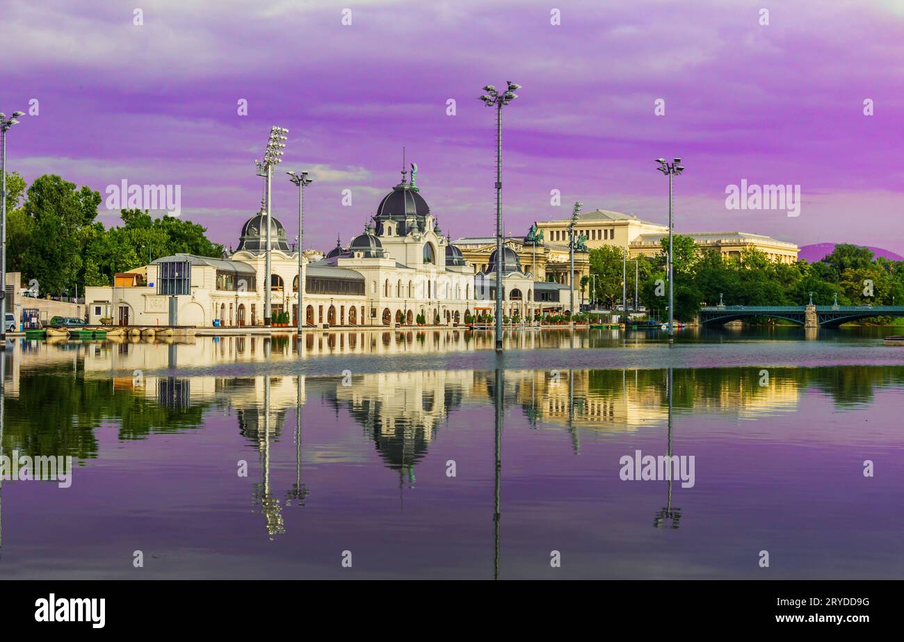 The building ice rink Stock Photo - Alamy