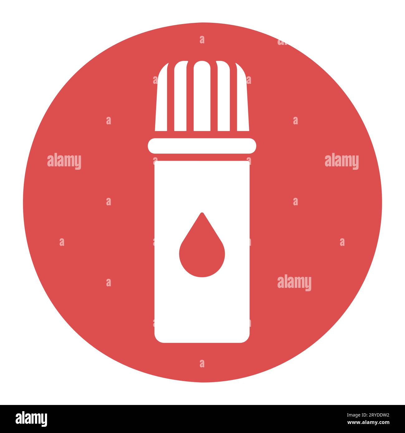 Whipped cream aerosol can vector icon. Dairy product sign. Graph symbol ...