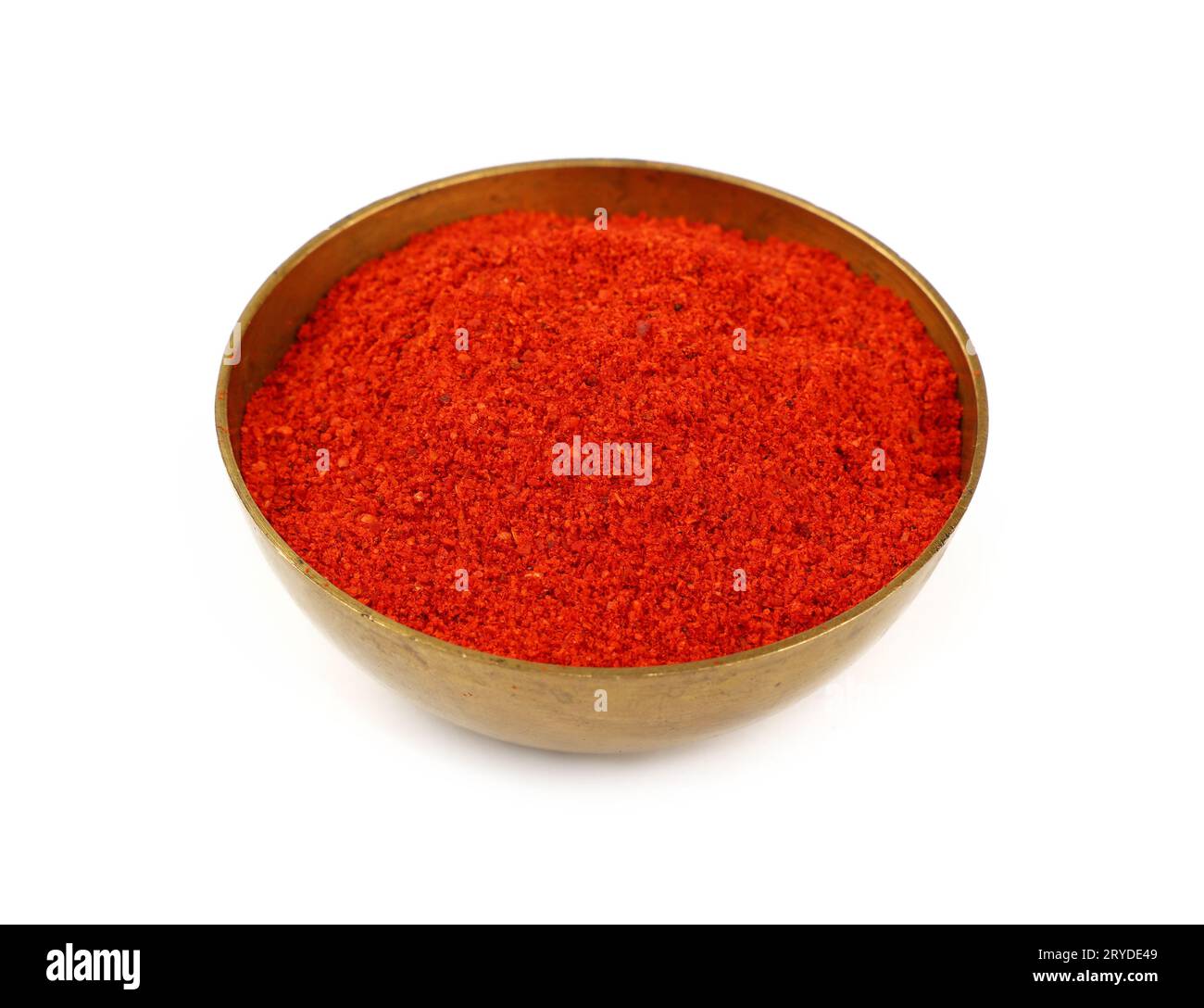 Chili powder full angle close up view hi-res stock photography and ...