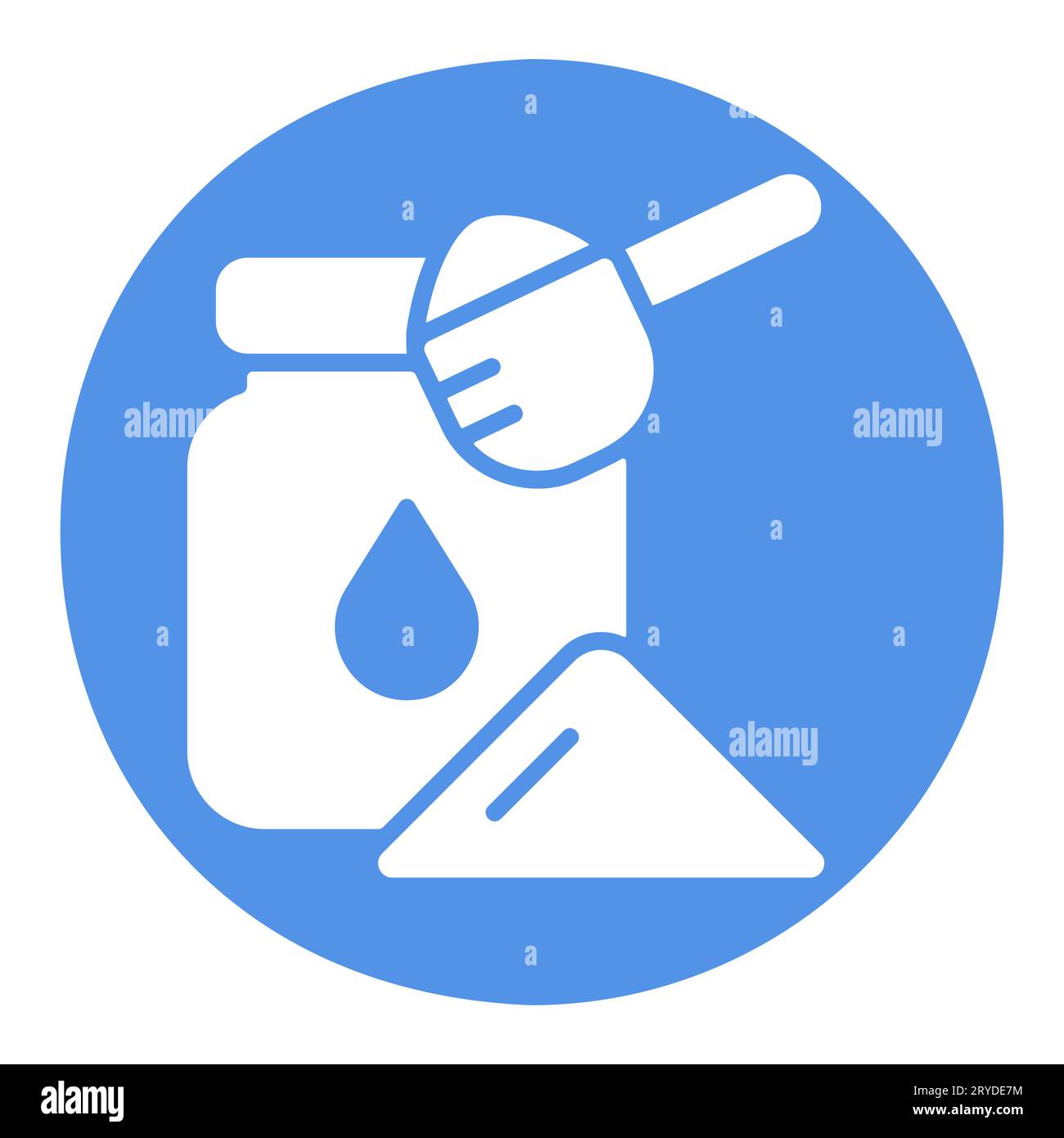 Canned milk for baby Stock Vector Images - Alamy