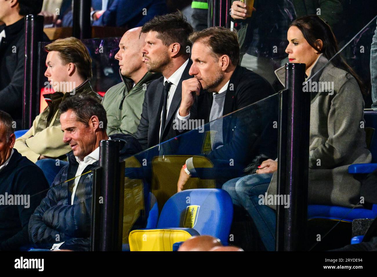 WAALWIJK - Jan van Halst, Klaas-Jan Huntelaar and Susan Lenderink ...