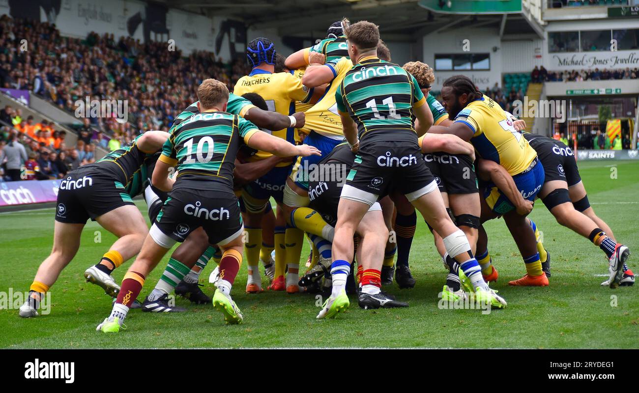 Cinch stadium at franklins gardens hi-res stock photography and images ...