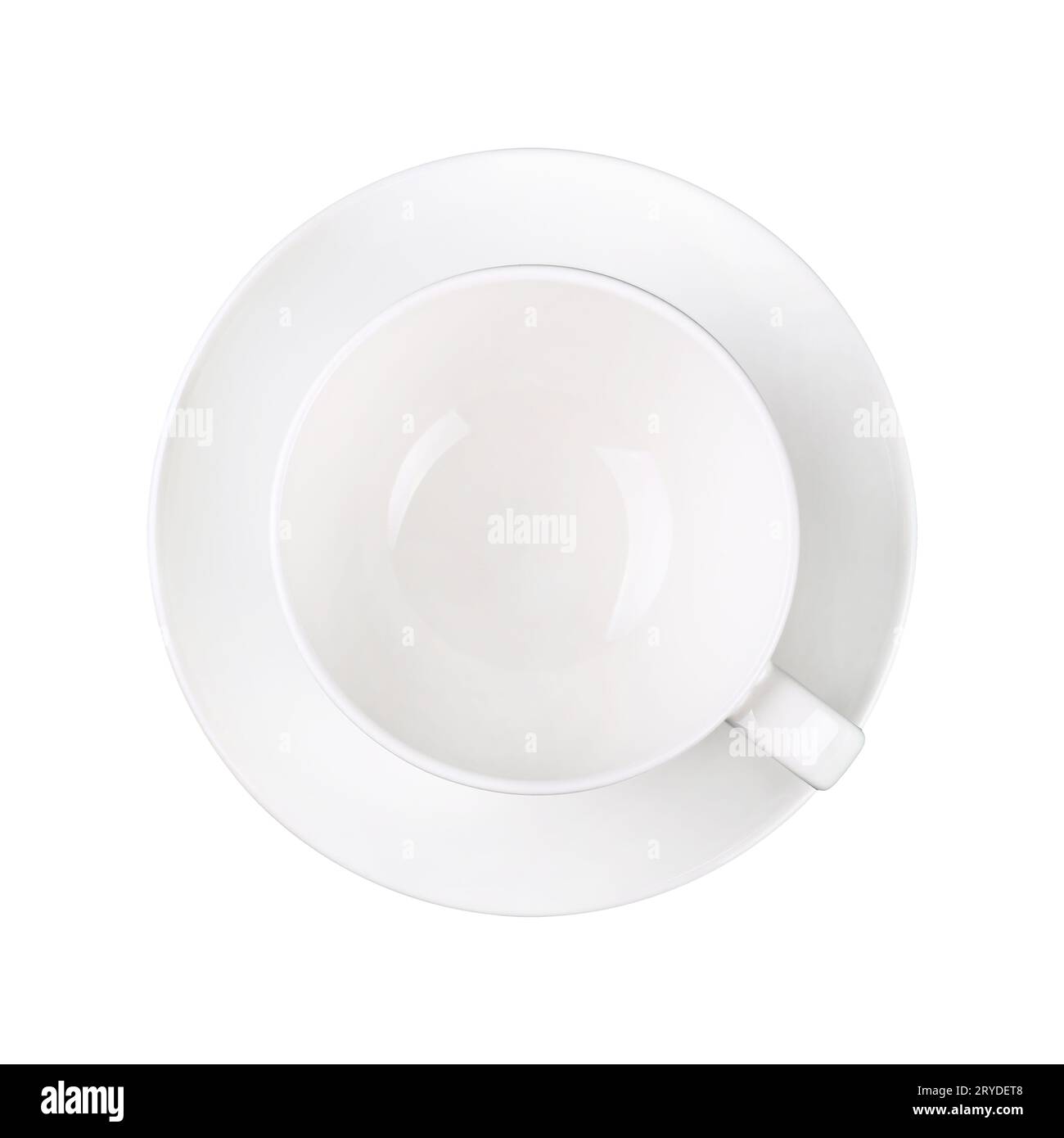 Empty tea cup and saucer hi-res stock photography and images - Alamy