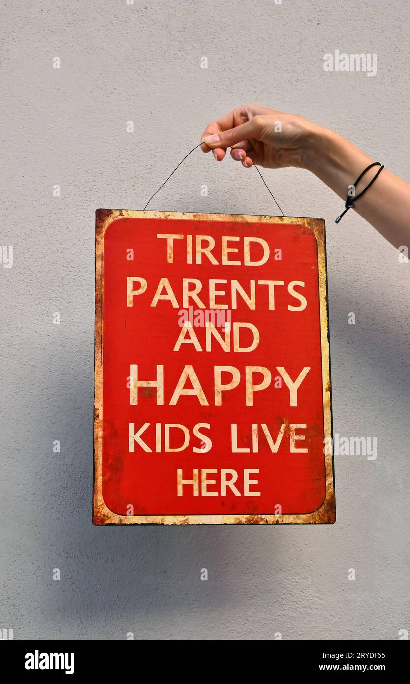 Red hand sign hi-res stock photography and images - Alamy