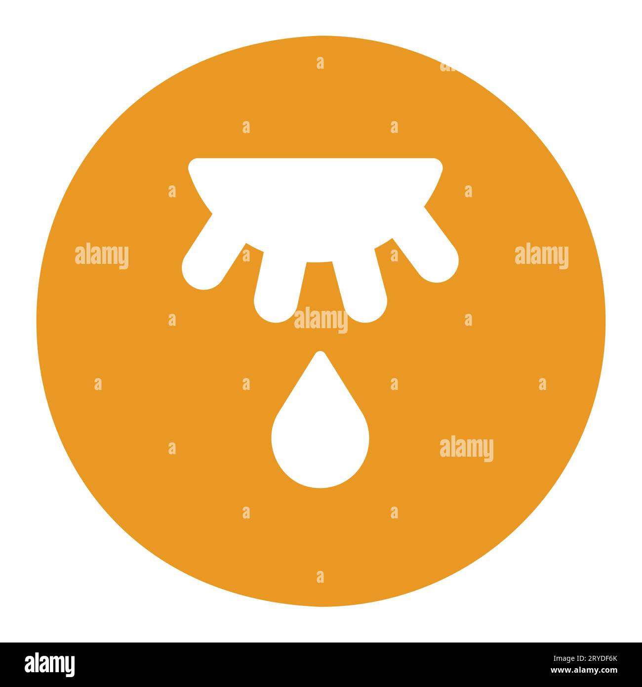 Cow udder and drop of milk vector icon. Milking the budget. Dairy ...