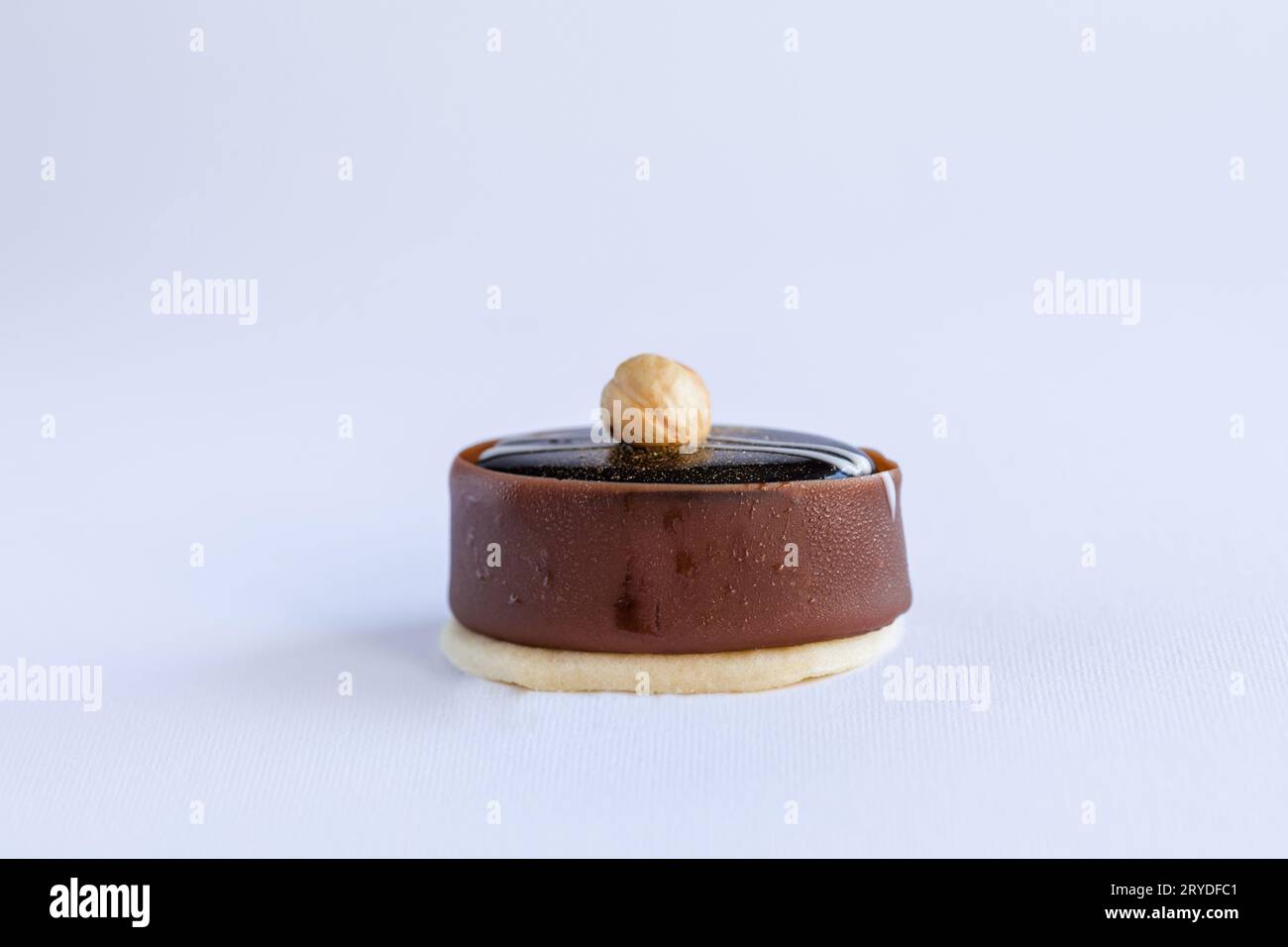 Creamy Mini Nougat Chocolate Cake,Minimal Food Photography , Selective ...