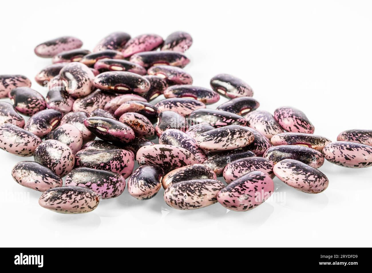 Pink beans on white hi-res stock photography and images - Alamy