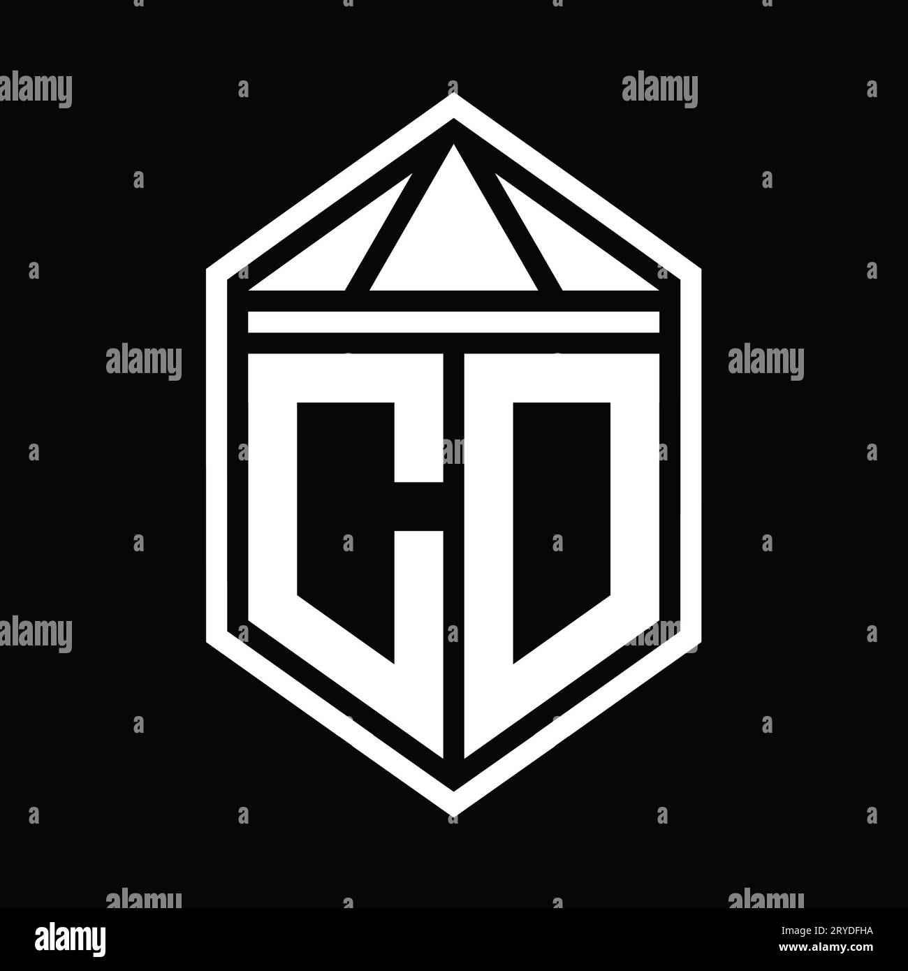 Cd logo vector hi-res stock photography and images - Alamy