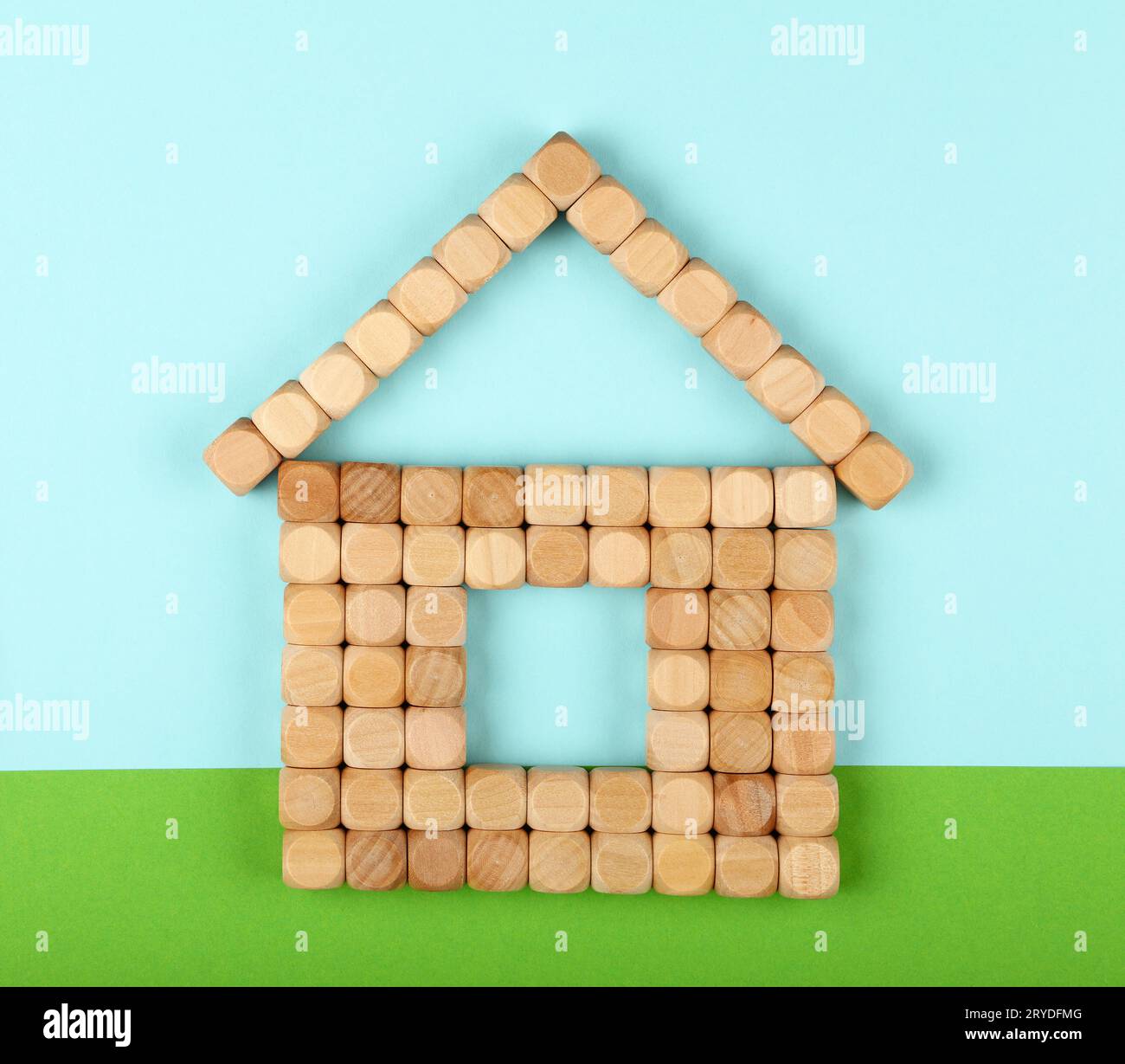 Blocks building closeup grass hi-res stock photography and images - Alamy
