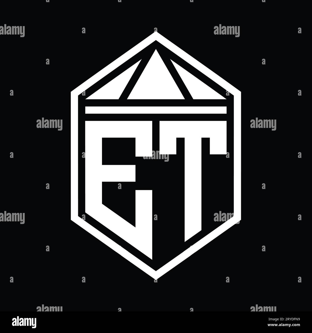 Et gaming logo hi-res stock photography and images - Alamy
