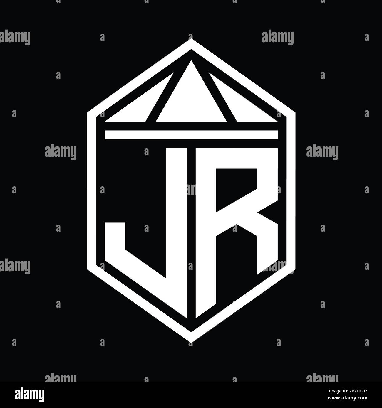 Jr gaming logo hi-res stock photography and images - Alamy