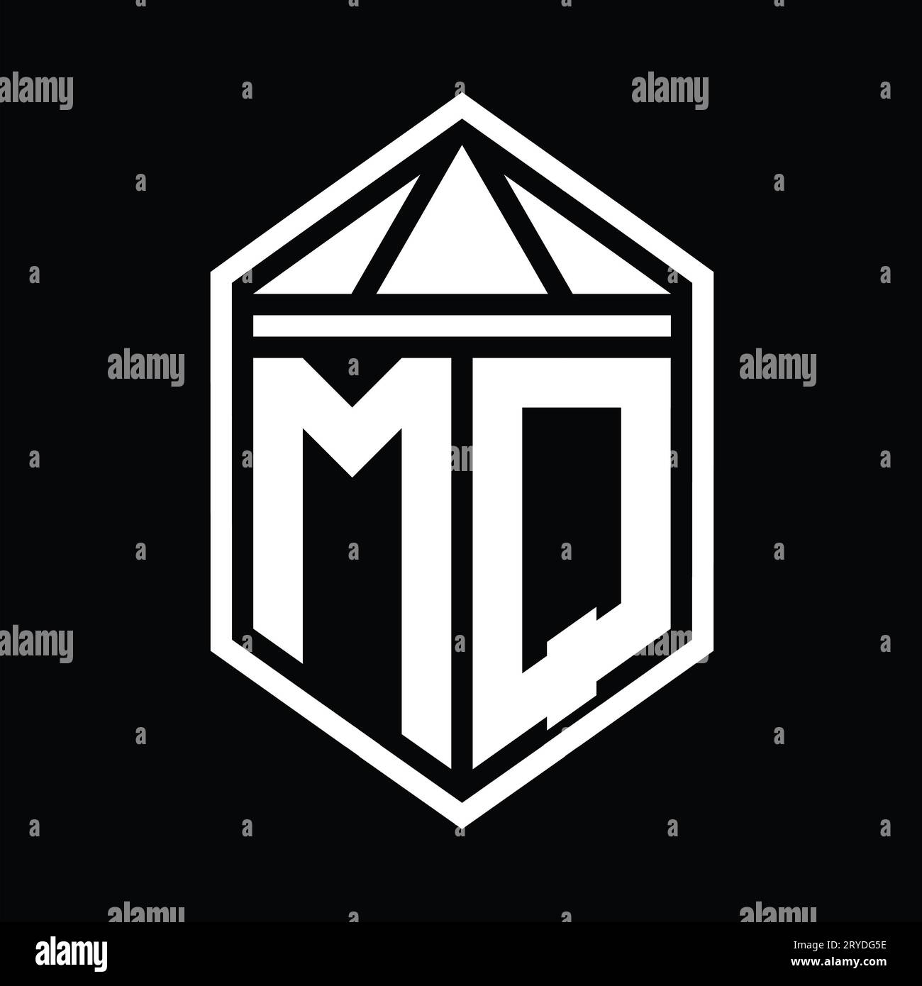 Mq letter logo hi-res stock photography and images - Alamy