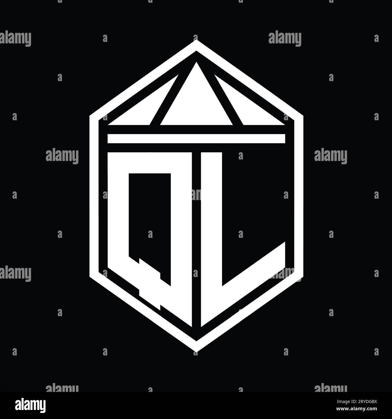 Ql gaming logo hi-res stock photography and images - Alamy