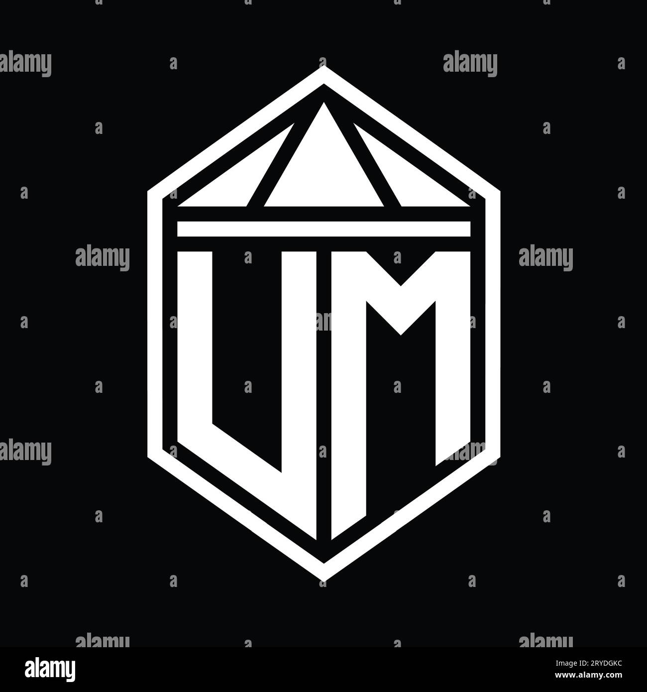Um modern logo hi-res stock photography and images - Alamy