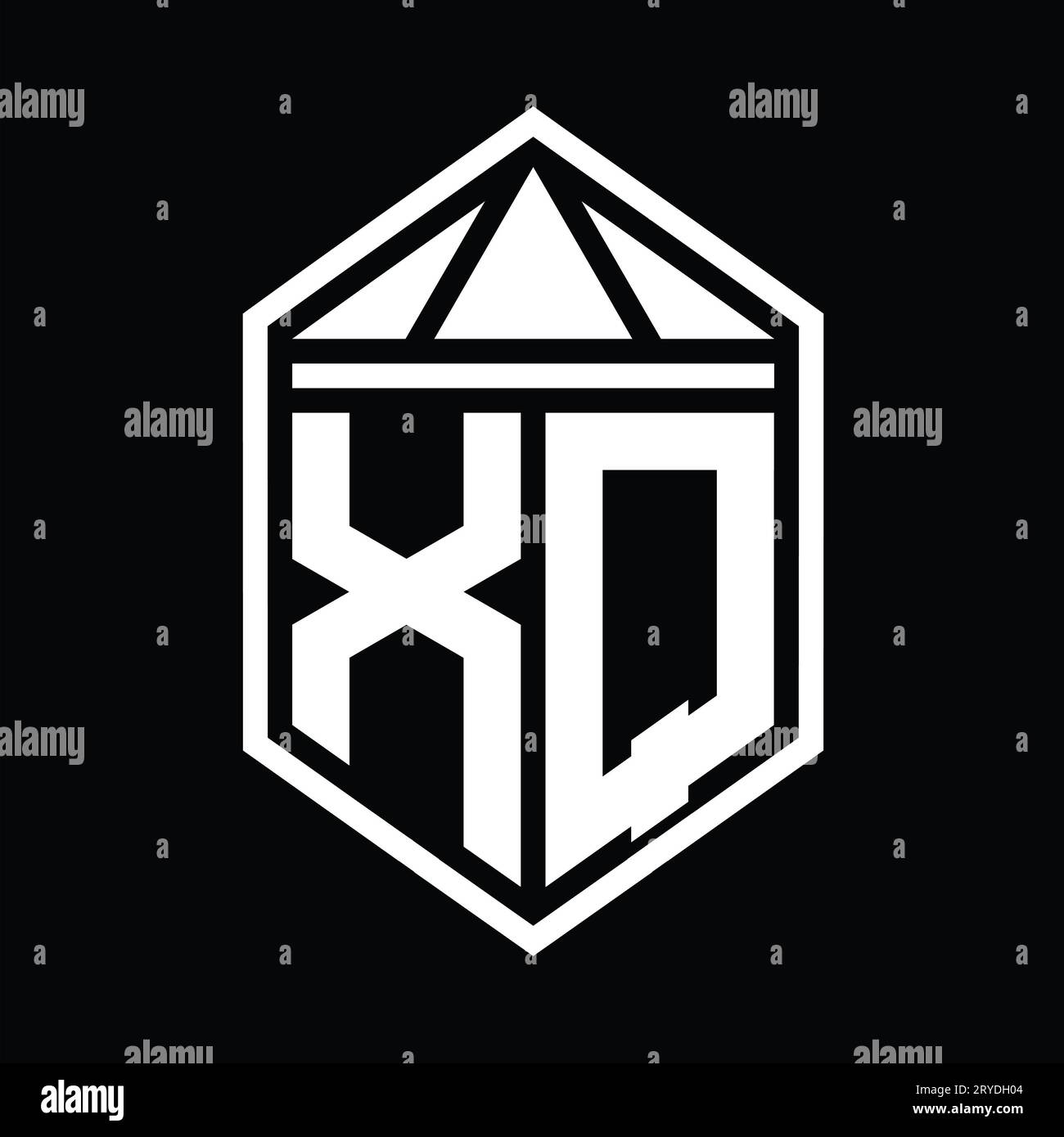 Xq letter logo hi-res stock photography and images - Alamy