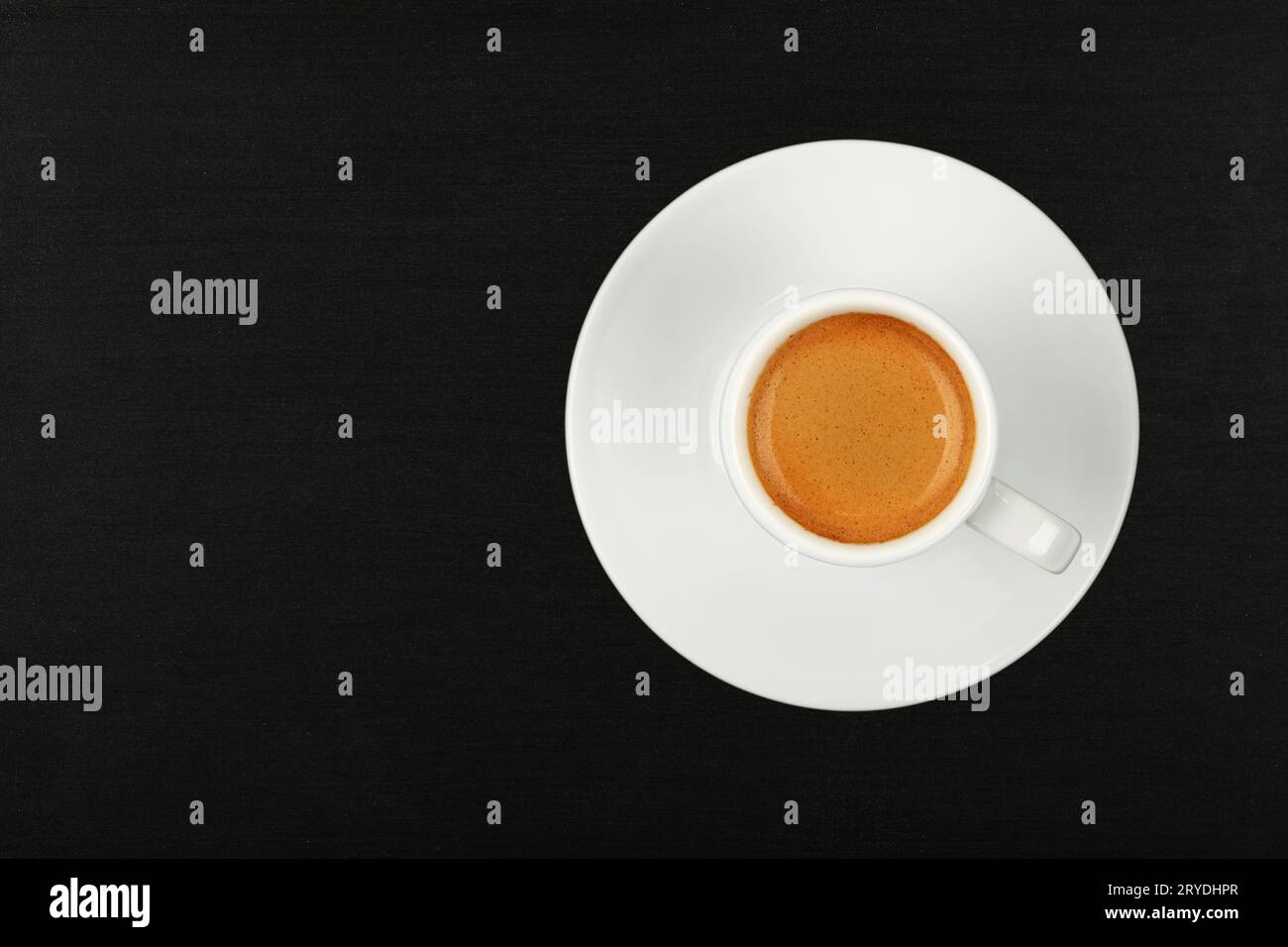 Close up white espresso hi-res stock photography and images - Alamy