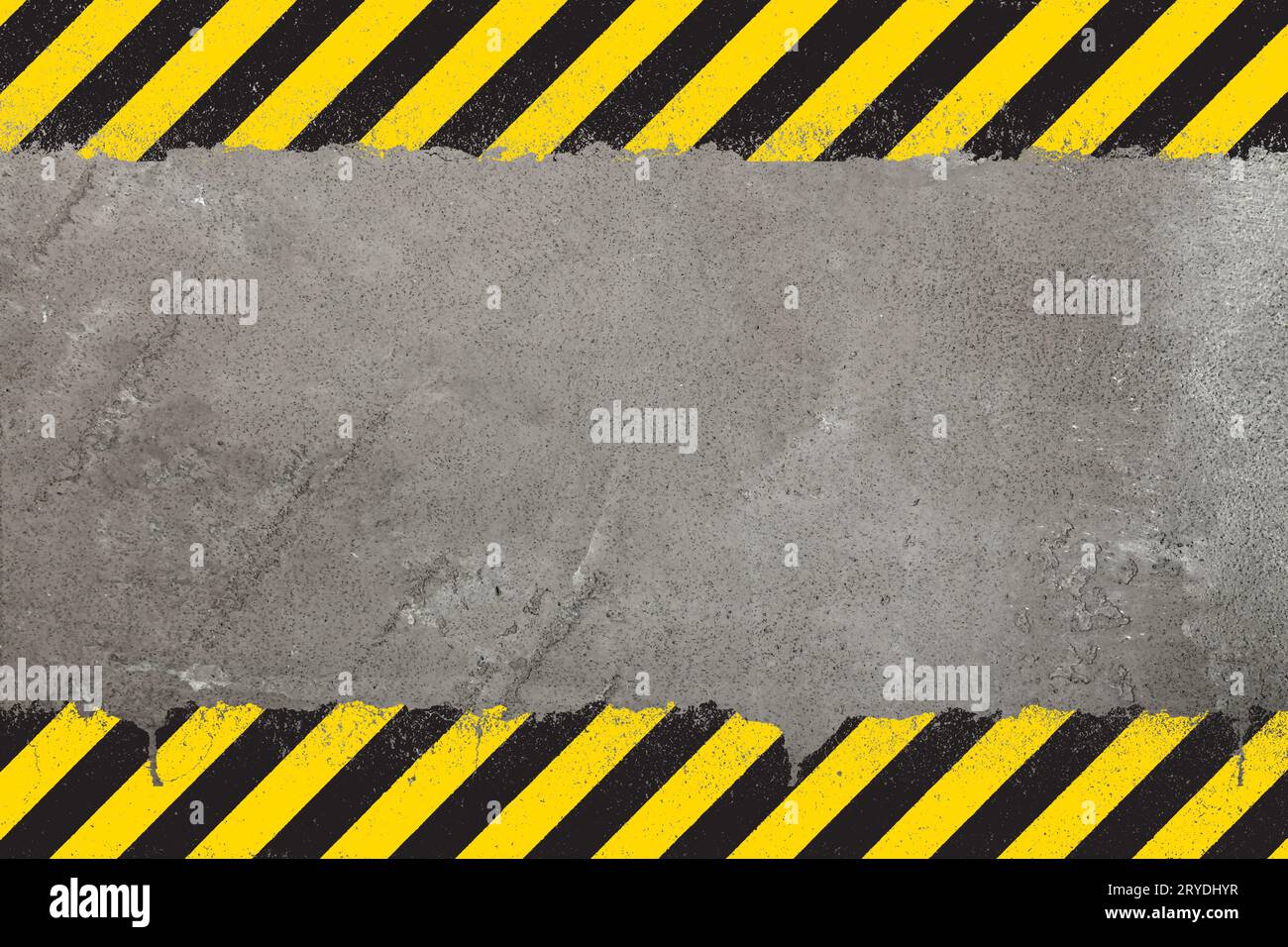 Concrete background with grunge hazard sign Stock Photo - Alamy