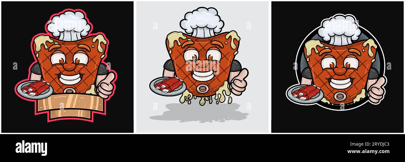 Cartoon Meat With Face at Michelle Reis blog